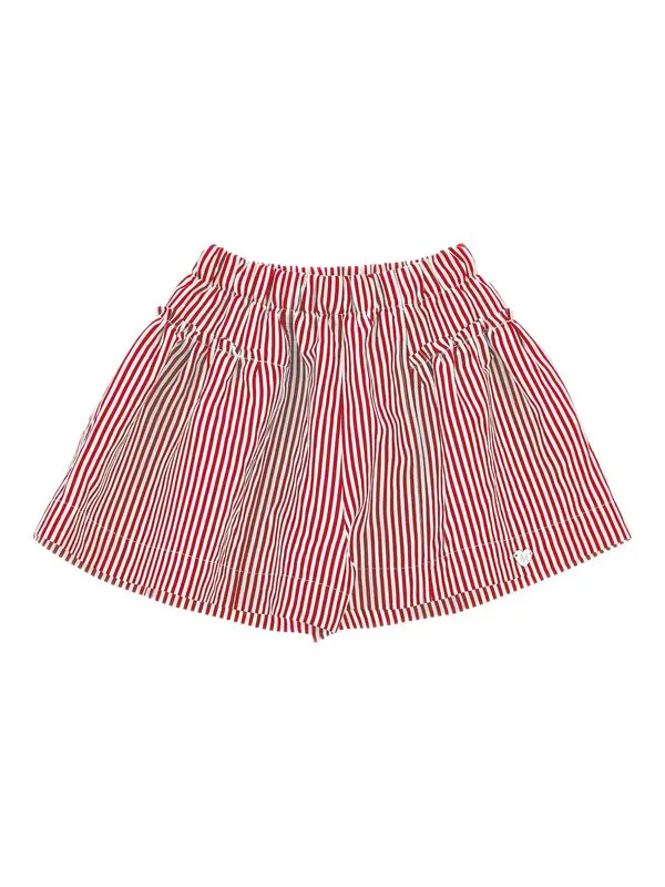 Monnalisa Chic Mini Shorts With Sophisticated Waistband