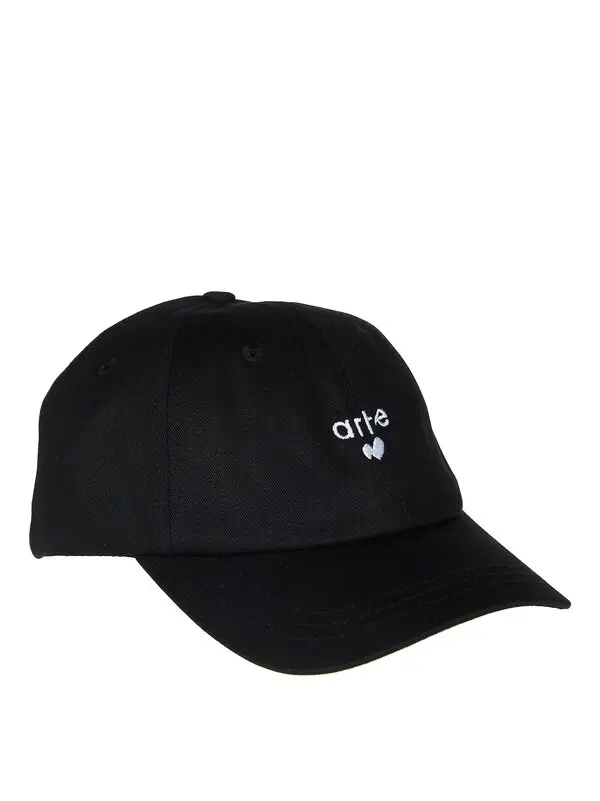 ARTE Heart Logo Cap For - Nero