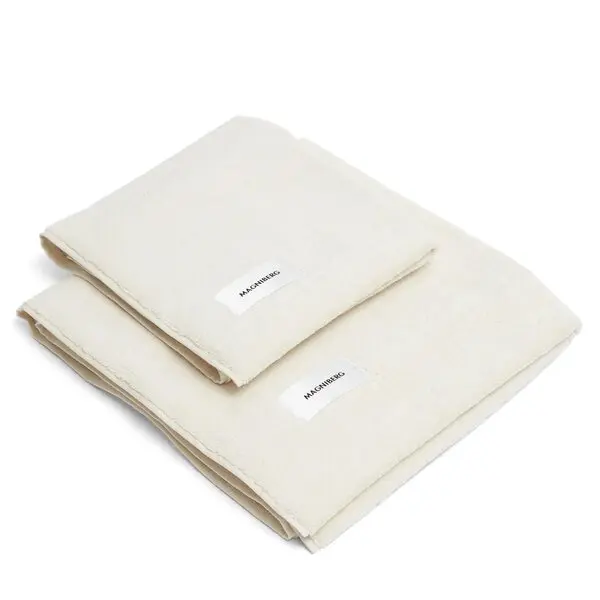 MAGNIBERG Luxury Mini Towel Bag - White