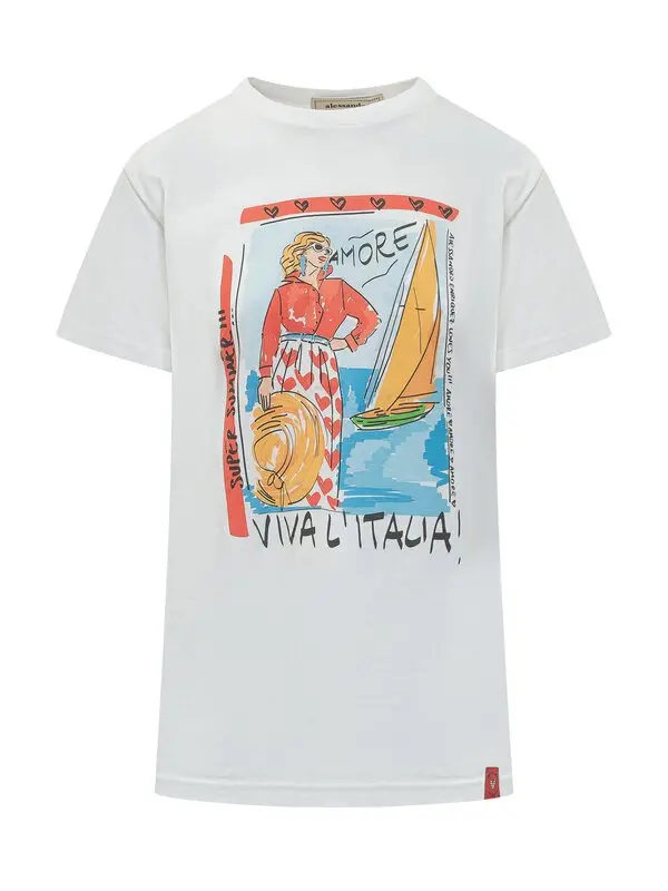 ALESSANDRO ENRIQUEZ Vibrant T-shirt Spring/summer 2026