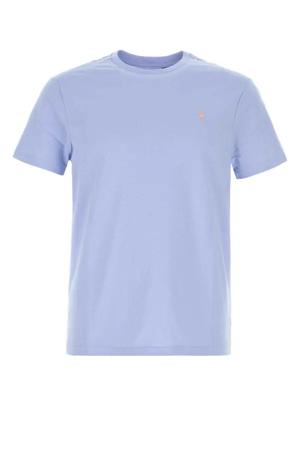 Polo Ralph Lauren Classic 100% Cotton T-shirt - Light Blue