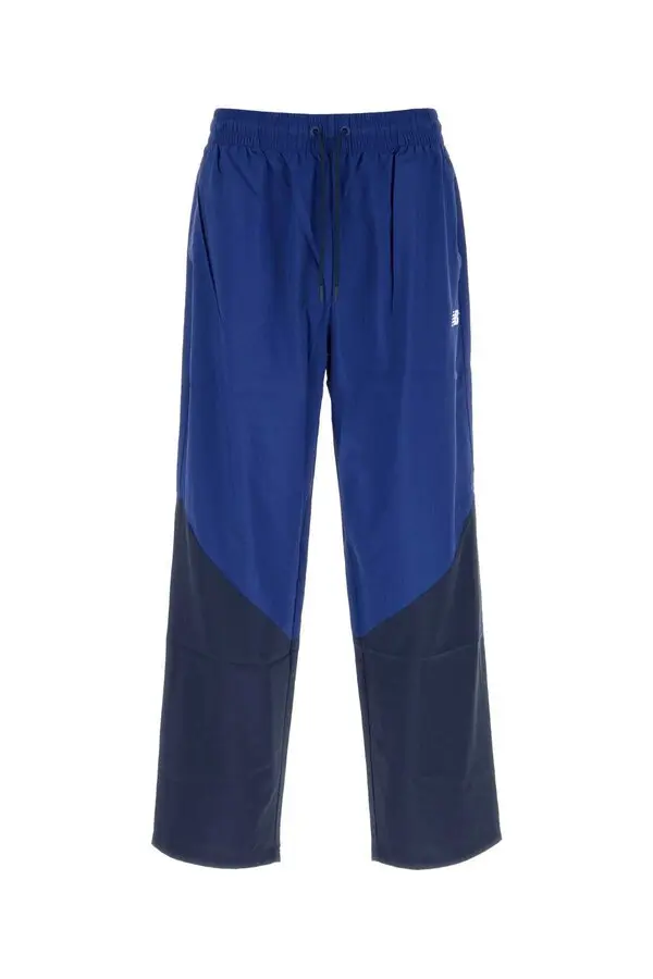 NEW BALANCE Contrast-trim Nylon Joggers