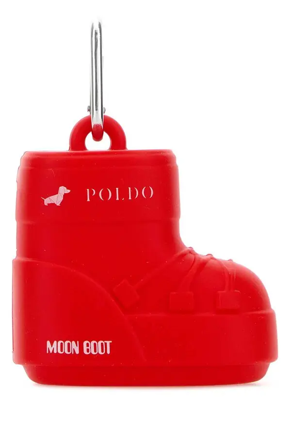 POLDO DOG COUTURE Mini Dogs Handbag Dispenser - Red