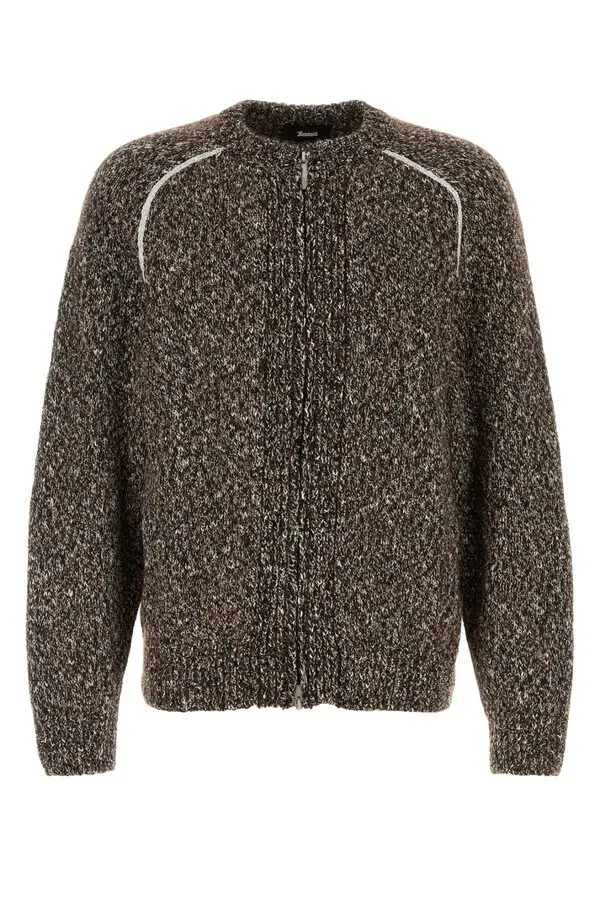 Herno Multicolor Wool-blend Cardigan - Multicoloured