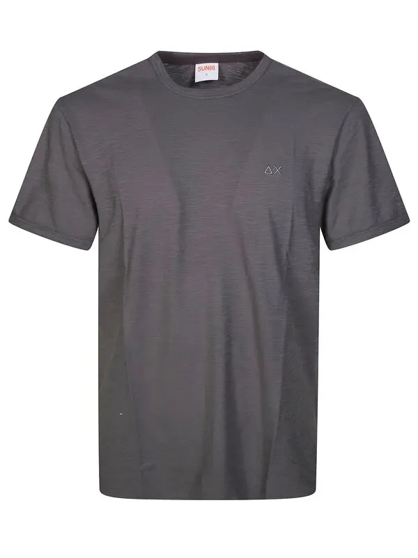 SUN 68 Vintage-inspired Distressed T-shirt For