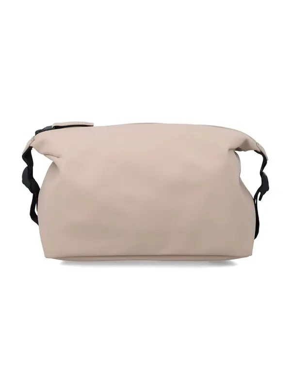 Rains The Hilo Wash Handbag Spacious Design - Beige