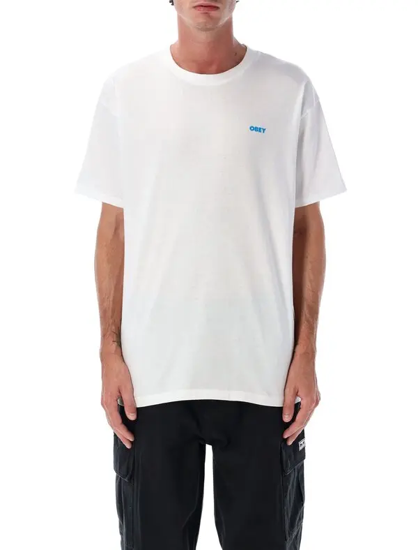 Obey Sound & Resistance Bird Graphic T-shirt