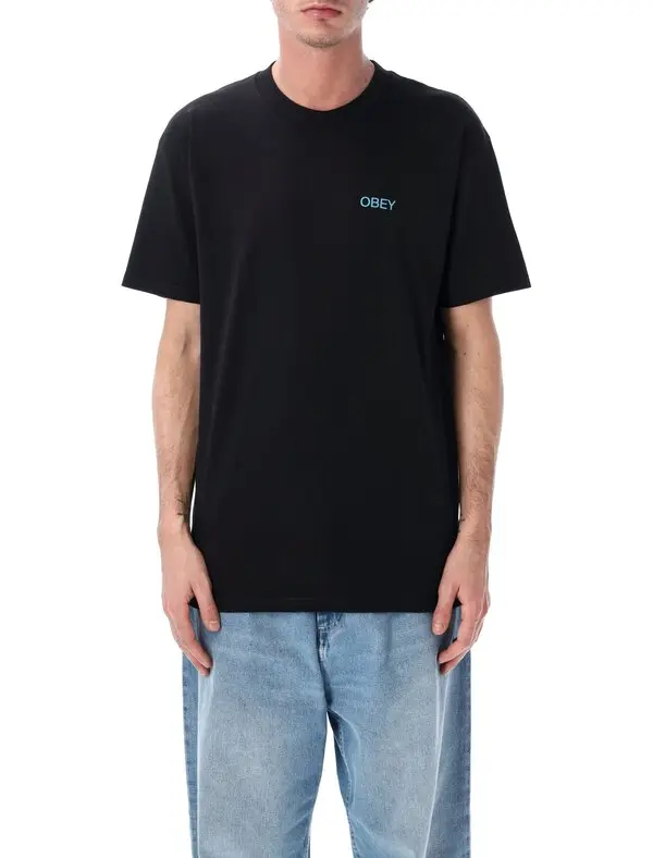 Obey Nouveau Angel Graphic T-shirt Size