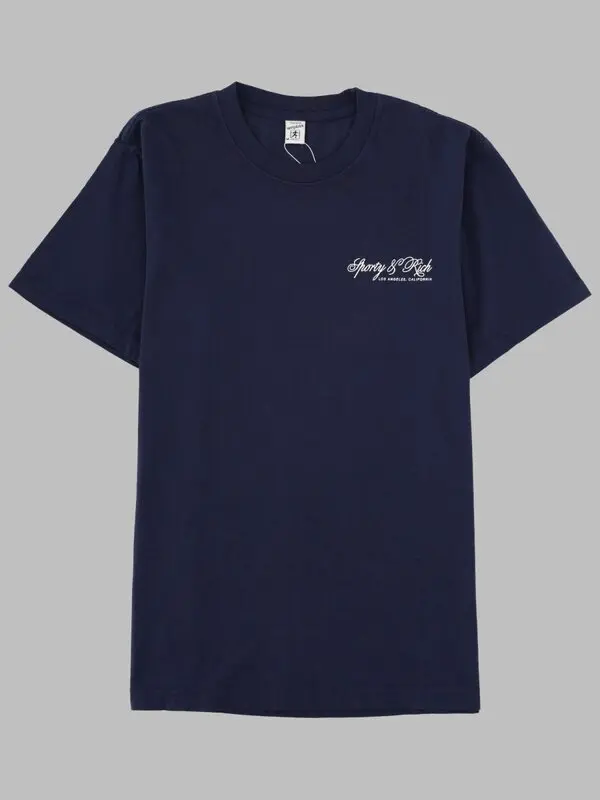 SPORTY & RICH Sporty 100% Cotton T-shirt