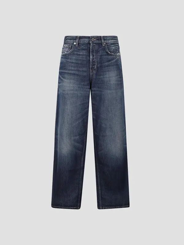 HAIKURE Organic Cotton Denim Trousers