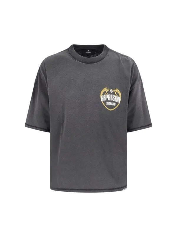 REPRESENT Hemp-cotton Essential T-shirt