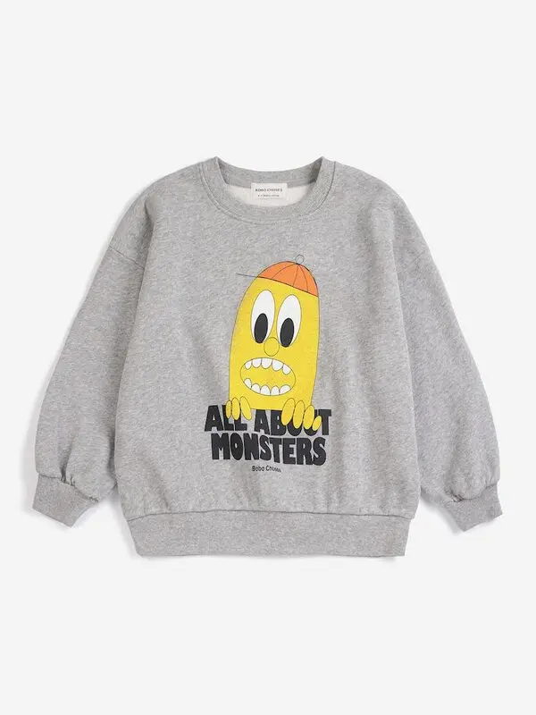 BOBO CHOSES Bigtooth Lemon Sweatshirt