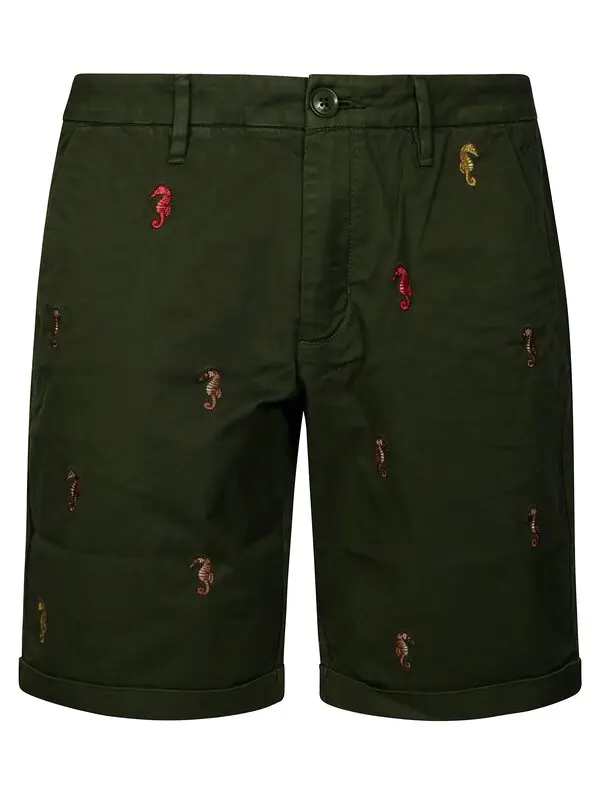 SUN 68 Mini Bermuda Chino Shorts