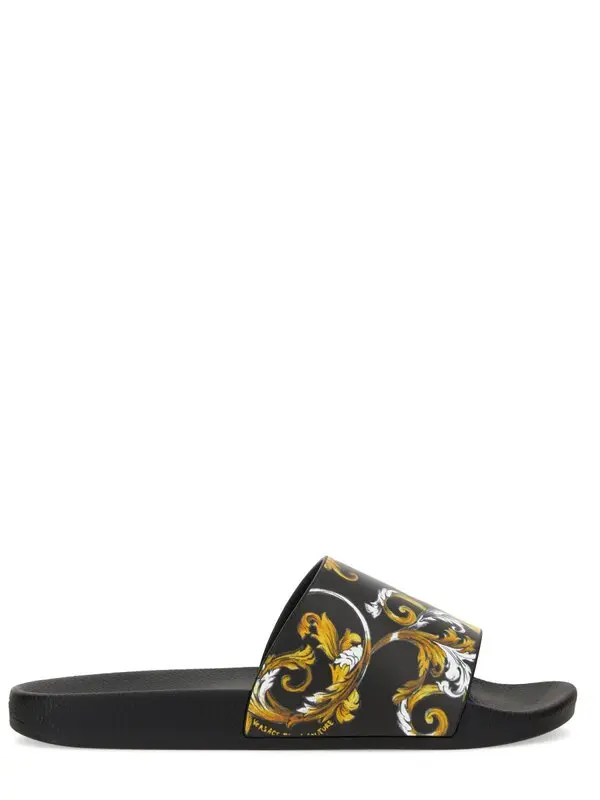 Versace Logo Slip-on Sneakers