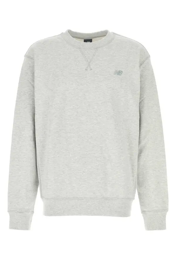 NEW BALANCE Cotton Melange Sweatshirt For