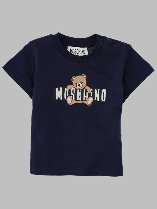 Moschino Teddy Bear Graphic Cotton T-shirt