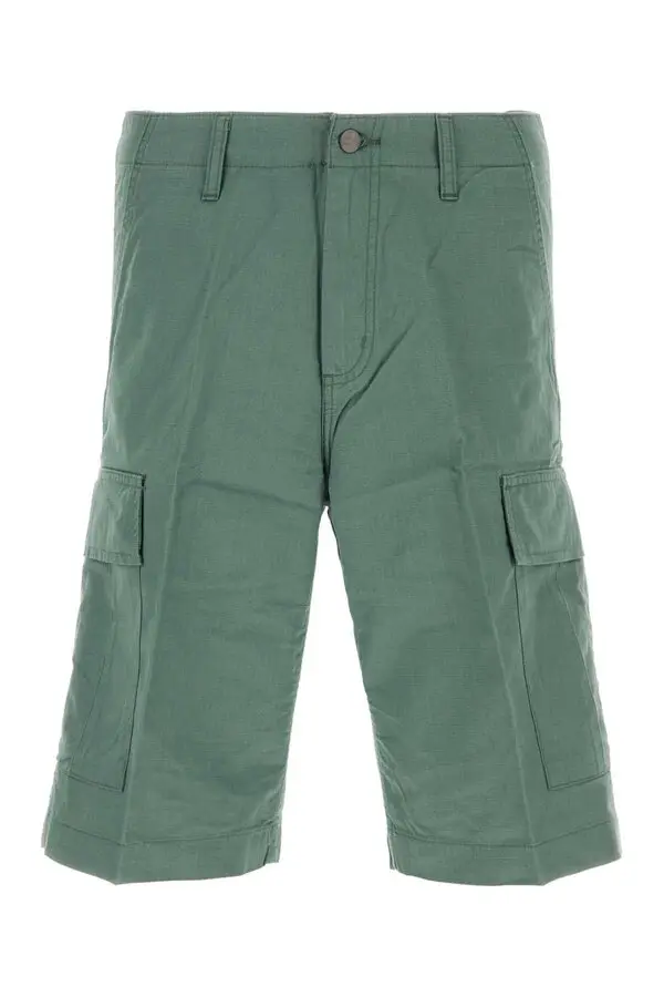 Carhartt Work In Progress Cotton Regular Cargo Short - Green