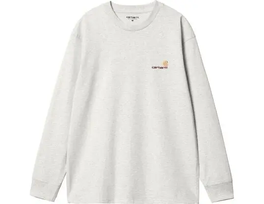 Carhartt Work In Progress Long Sleeve American Script T-shirt