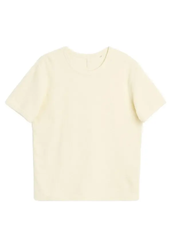 SUNFLOWER Crewneck T-shirt In 100% Cotton - Bianco