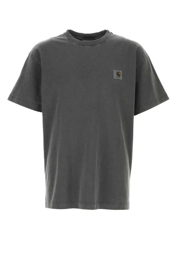 Carhartt Work In Progress Vista Short-sleeve Cotton T-shirt - Grey