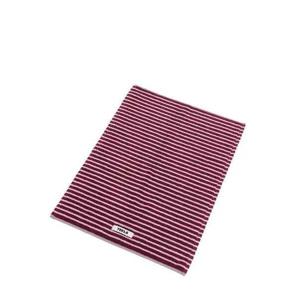 TEKLA Premium Bathmat 70x50 - Red&rose