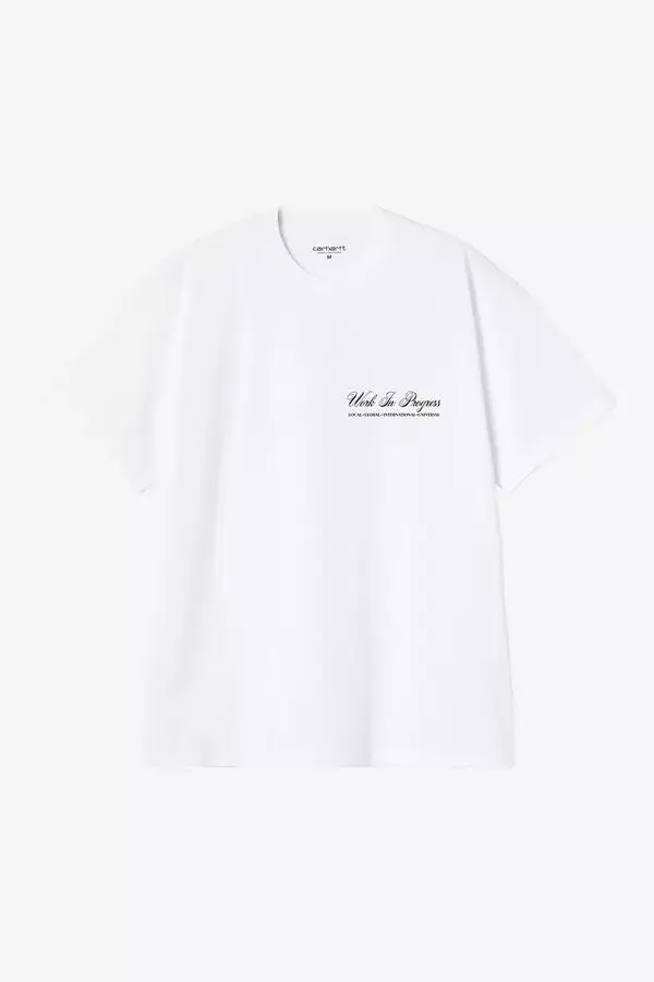 Carhartt Work In Progress Short Sleeve Mini Cloud Print T-shirt