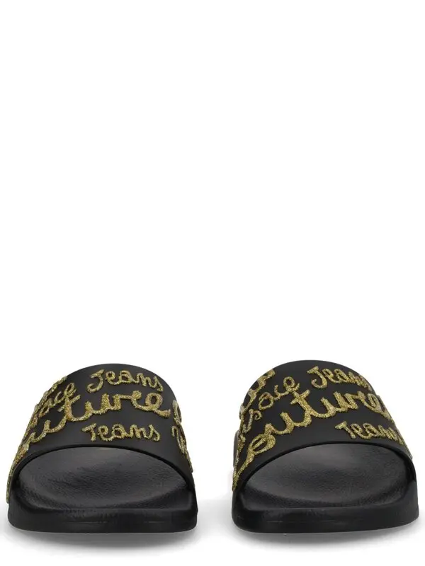 Versace Chic Elastic Flats