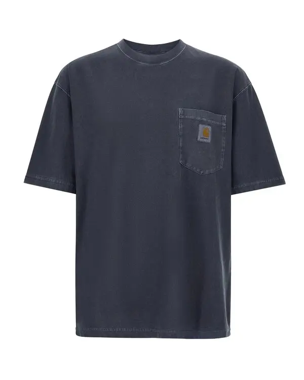 Carhartt Work In Progress Heavyweight Organic Cotton Pocket T-shirt - Dark Navy