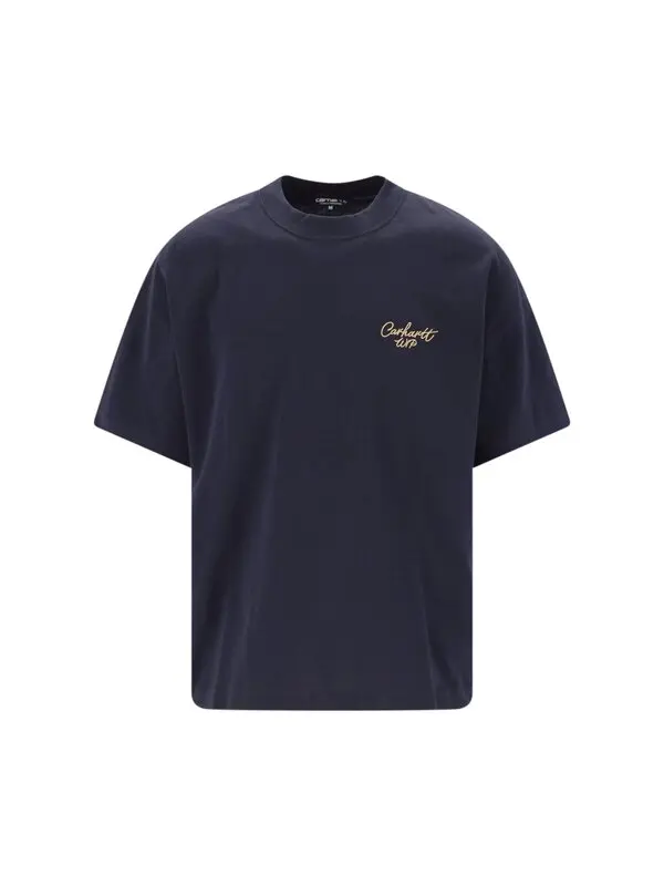 Carhartt Work In Progress Graphic Logo T-shirt - Blue