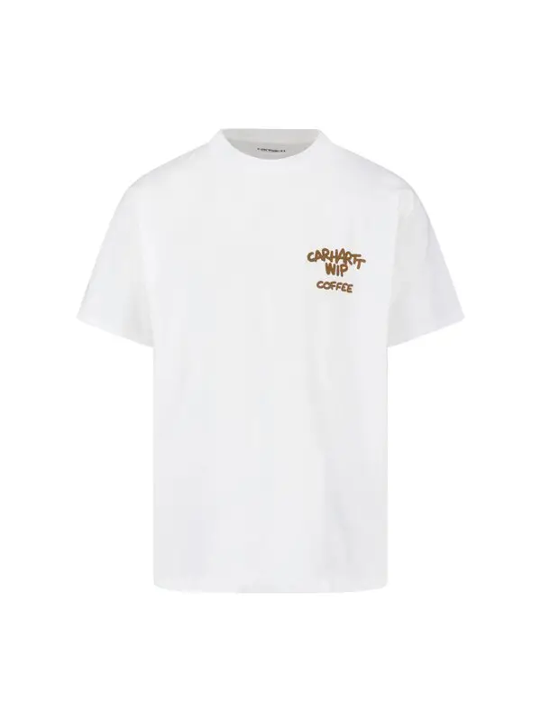 Carhartt Work In Progress Graphic Cotton T-shirt - White