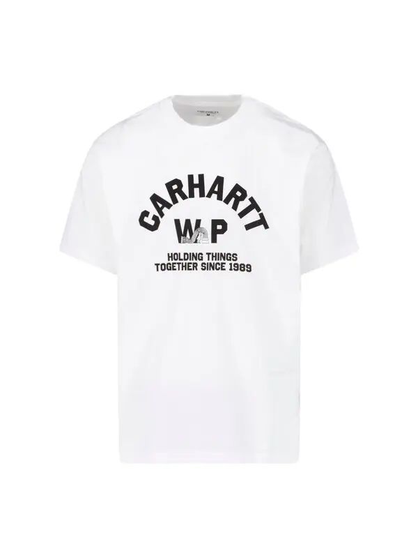 Carhartt Work In Progress Graphic Cotton T-shirt - White