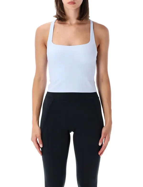 Nike Zenvy Infinasoft Bra Tank With Dri-fit, Built-in Pads & Light Support - Hydrogen Blue