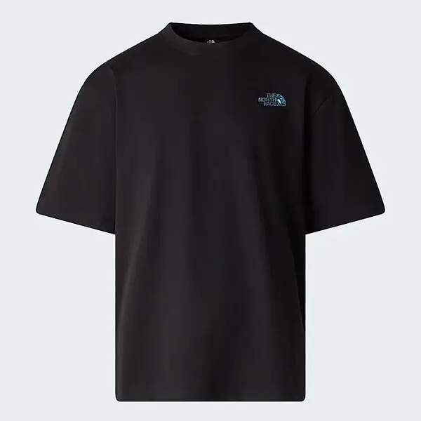 The North Face Liquid Box Oversize Short Sleeve T-shirt - Tnf Black