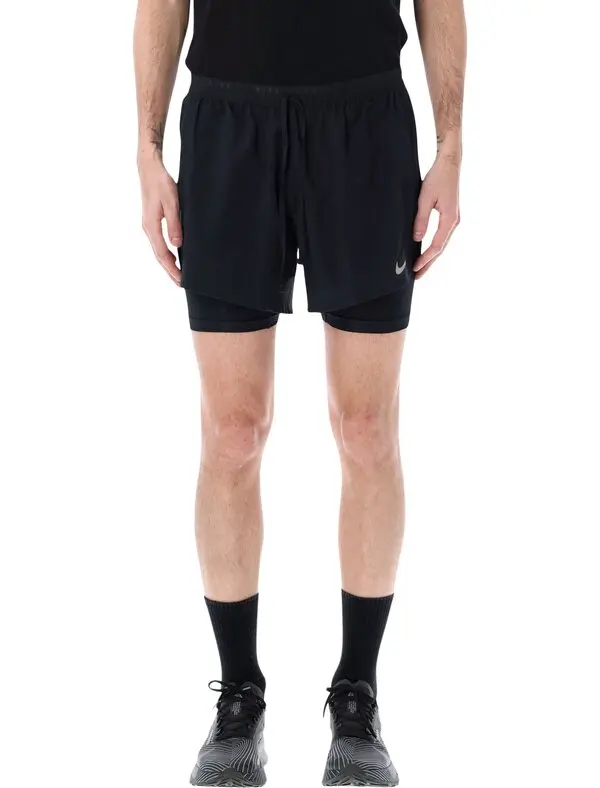 Nike Ultimate Movement Dri-fit Hybrid Running Shorts - Black