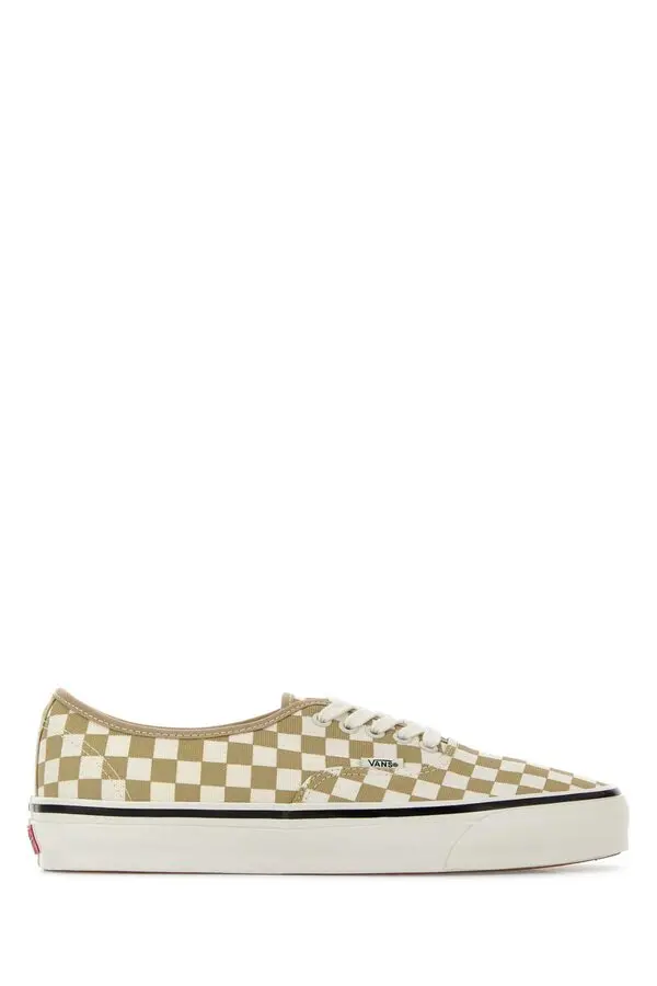 VANS Printed Canvas Authentic Sneaker - Checked