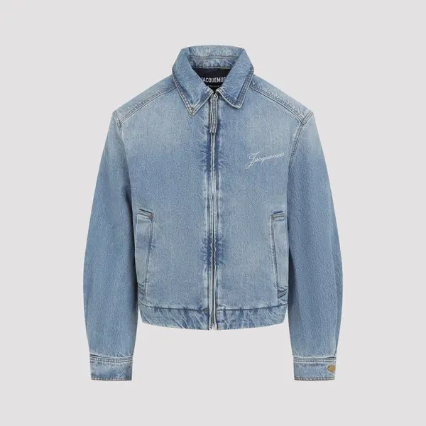 Jacquemus Jacquard Canvas Jacket - Blue