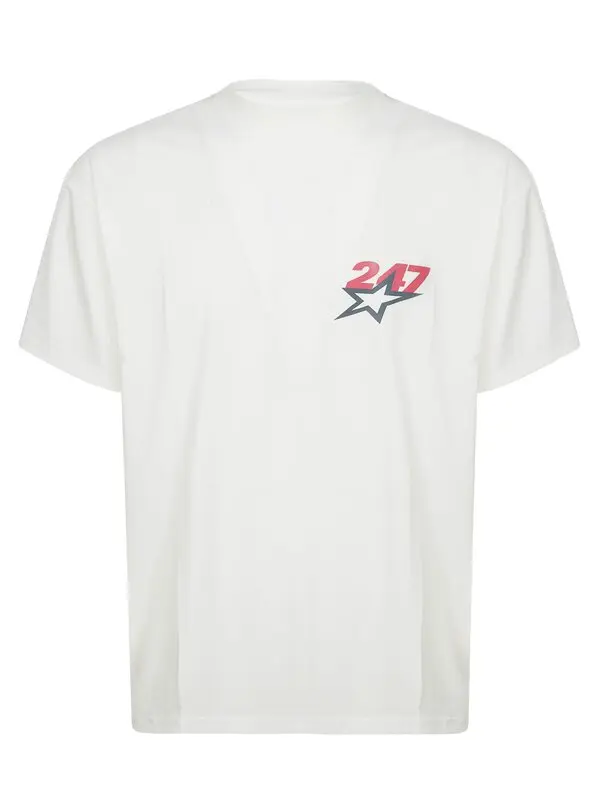 247 REPRESENT Oversized Star Print T-shirt For