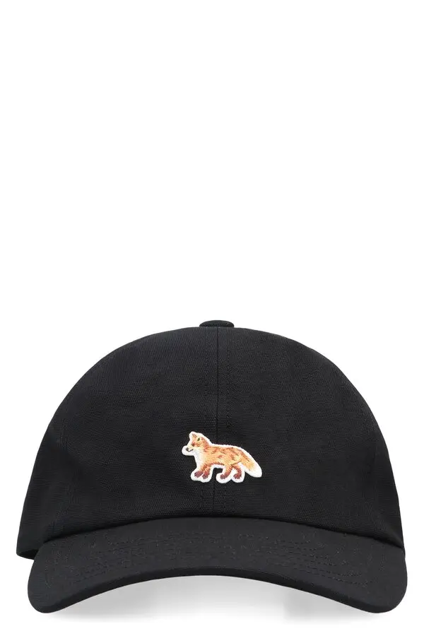 Maison Kitsuné Elegant Baseball Cap With Logo