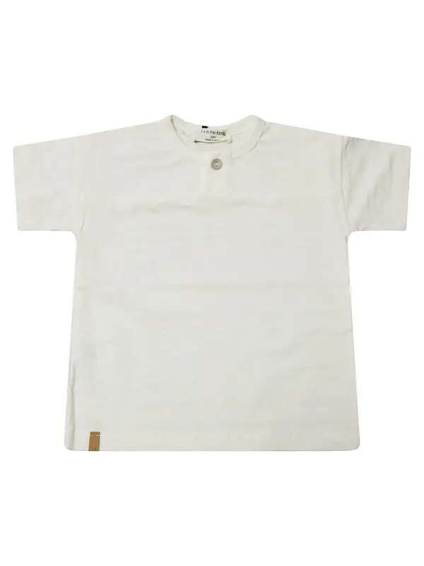 1+IN THE FAMILY Mini Button-down Short Sleeve T-shirt