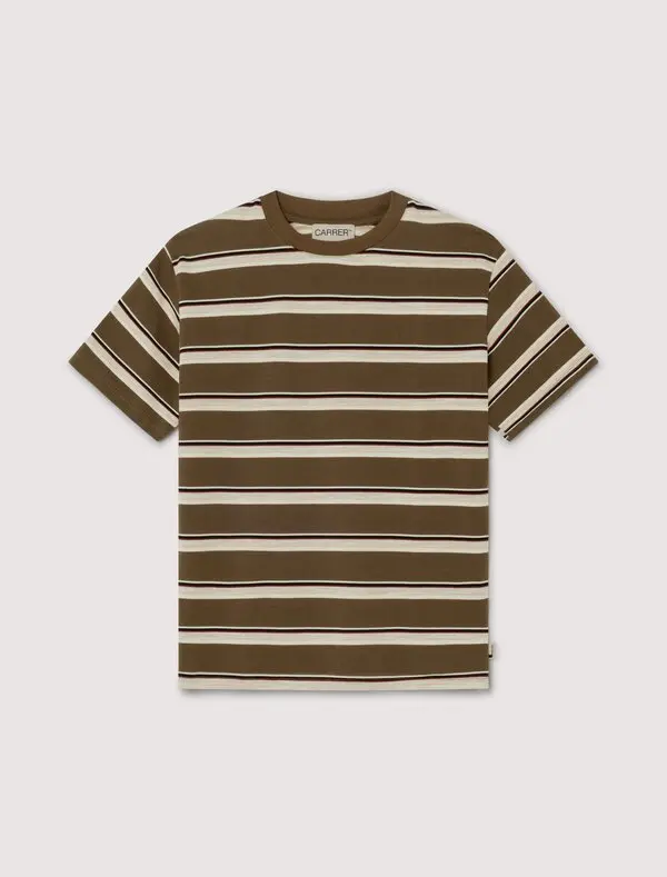 CARRER Minimalist Painter's T-shirt - Brown