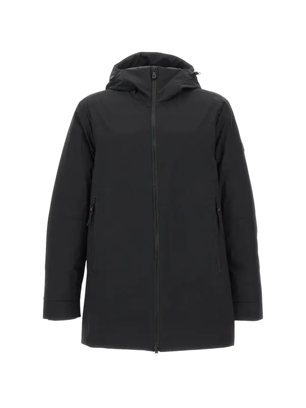 Peuterey Stretch Performance Outerwear Coat - Black