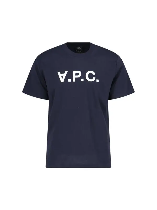 A.p.c. 100% Organic Cotton T-shirt - Blue