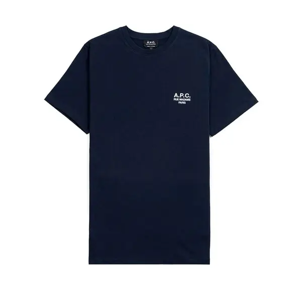 A.p.c. Classic T-shirt Standard - Dark Navy Ecru