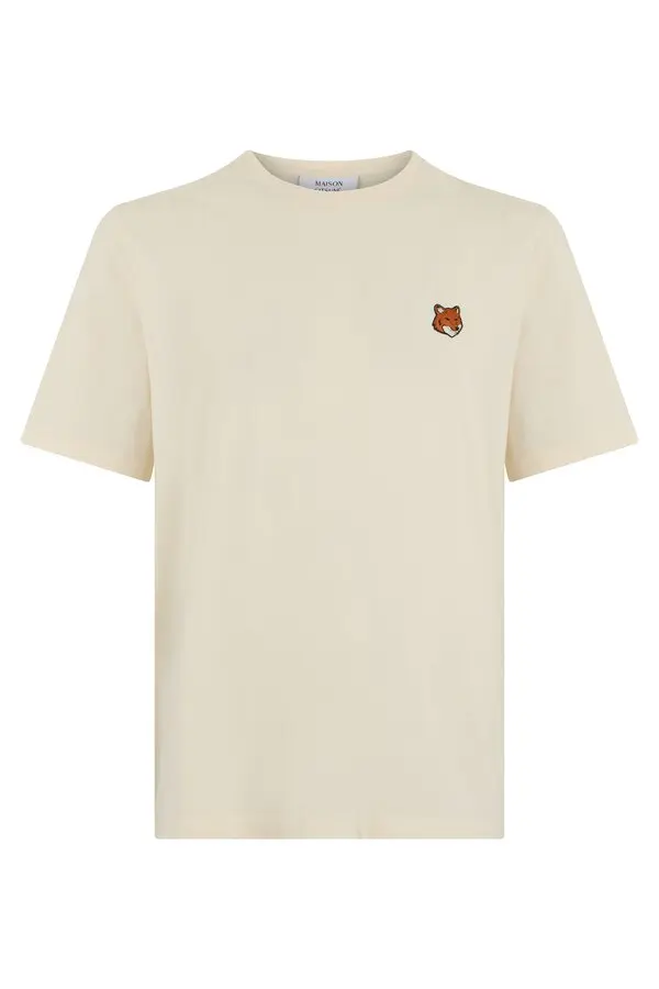 Maison Kitsuné Minimalist Short Sleeve Cotton T-shirt Regular Fit