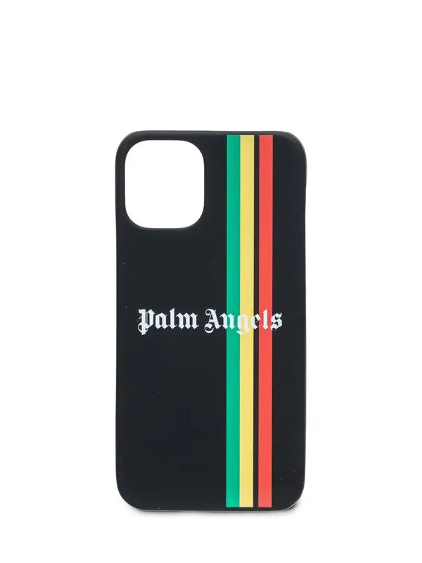 Palm Angels Stylish Mini Cover For Iphone 12 - Nero