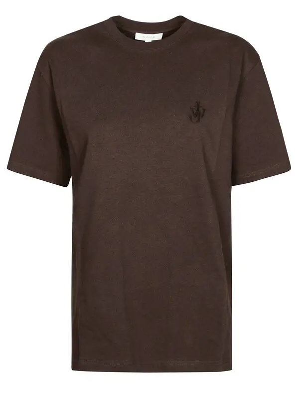 JW Anderson Embroidered Logo Cotton T-shirt