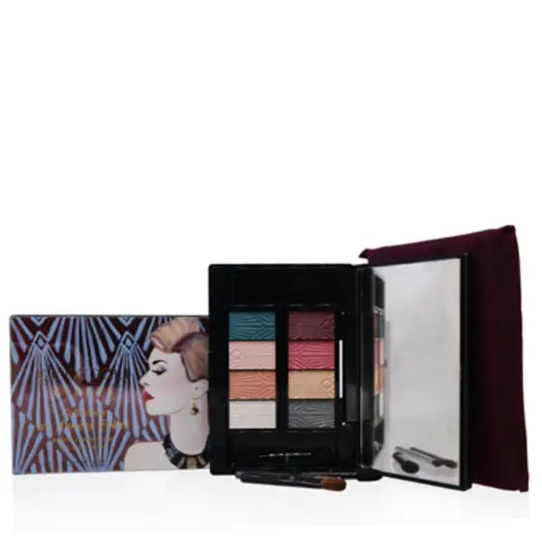 CLE DE PEAU BEAUTE 8 Shade Eye Shadow Palette With 4 Brushes - Default