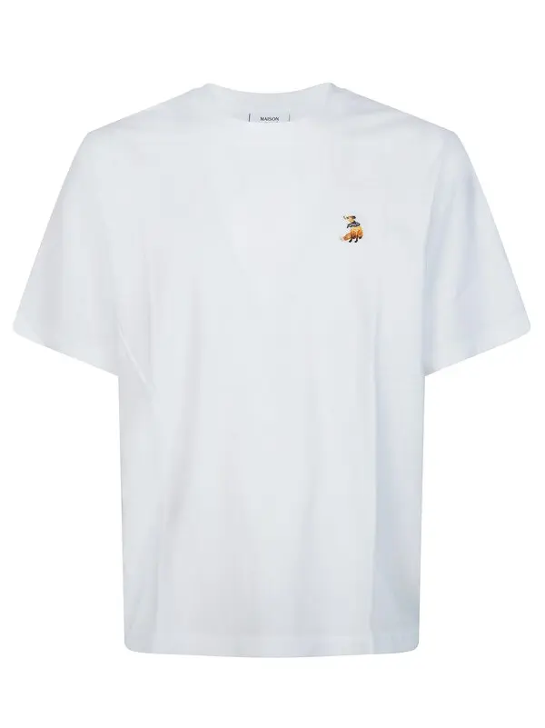 Maison Kitsuné Short Sleeve Mini Fox Graphic T-shirt