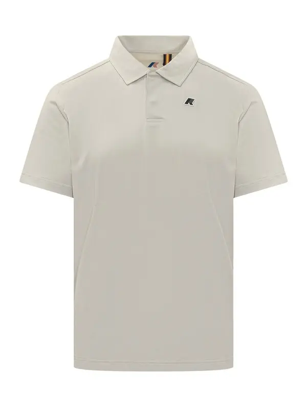K-WAY Sleeve-cut Polo With Logo