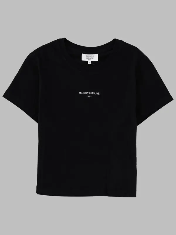 Maison Kitsuné Organic Cotton T-shirt - Black